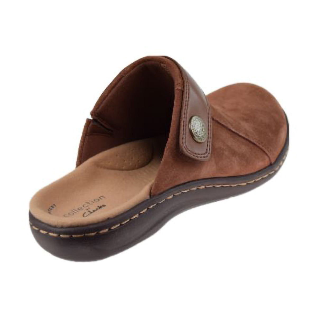 Clarks Laureann Strap Women's Shoes Dark Tan – Sports Plaza NY