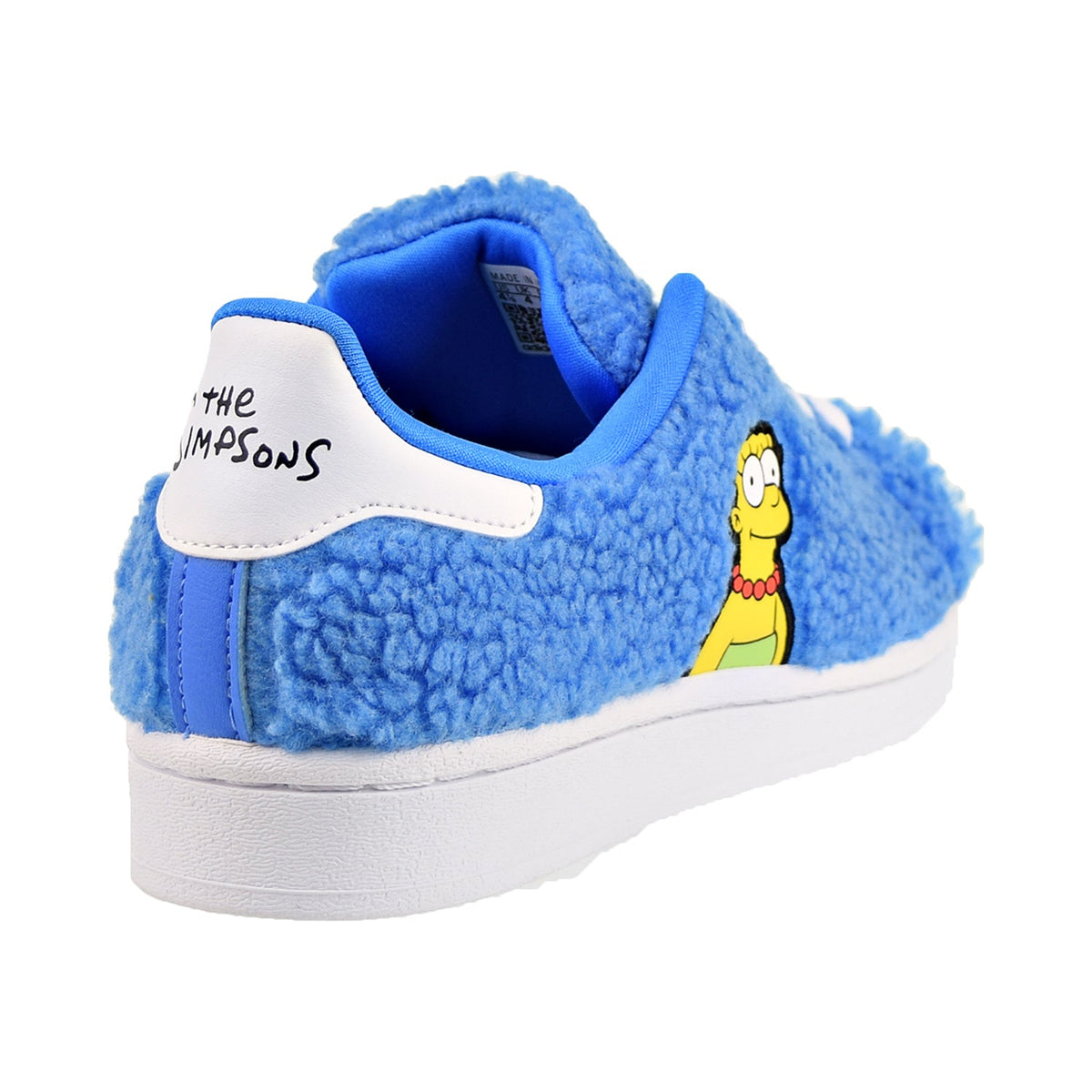 Adidas x The Simpsons Superstar "Marge" Big Kids' Shoes Blue-White ...